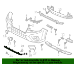 2019-2021 Subaru Forester Bumper Under Guard, Front 2019 -2020 Forester ...