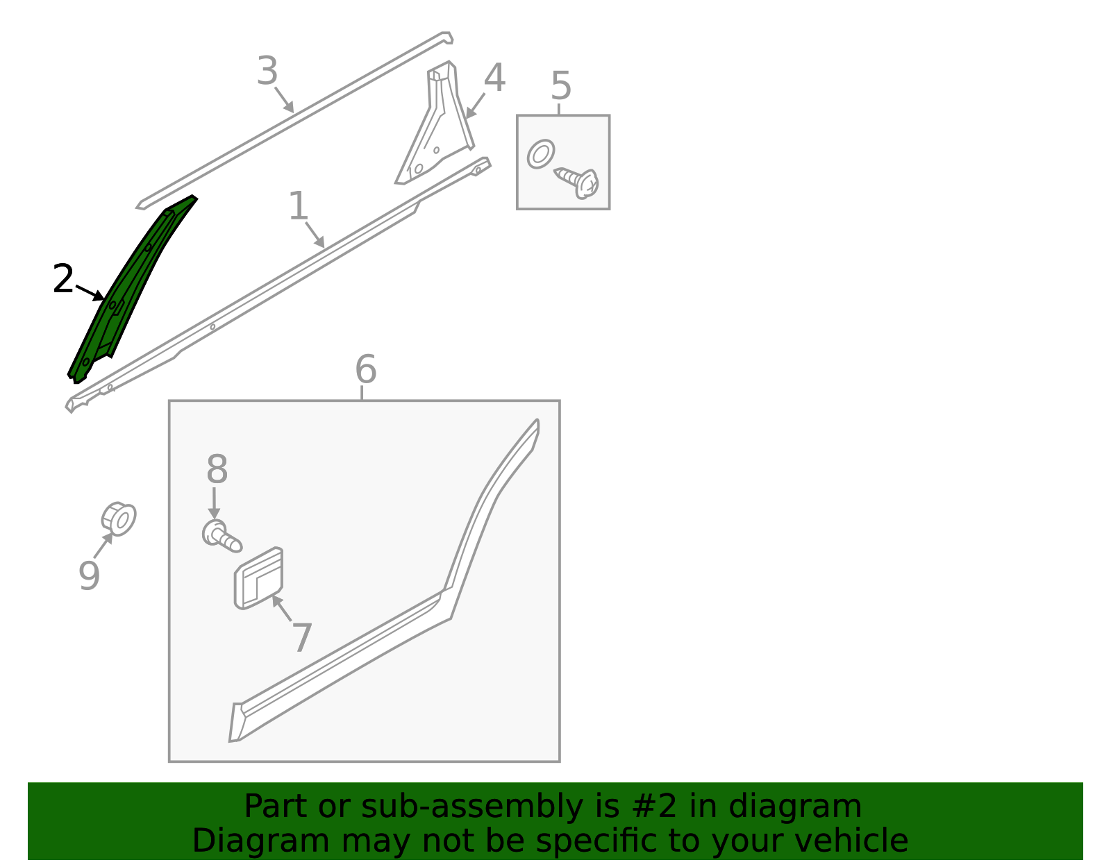 83250-S9000 - Applique 2020-2024 Kia Telluride | Kia.Parts Store