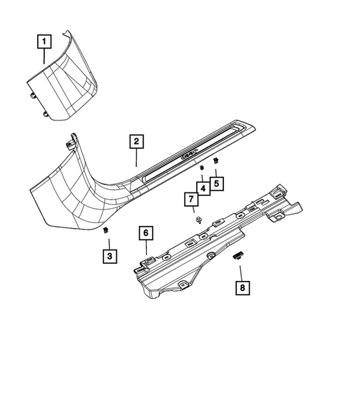 Panels - Moldings - Scuff Plates, Pillar, Cowl, 1/4 Panel Trim and ...