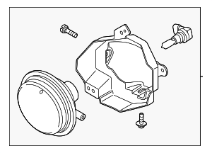 DR61-51-680A - Fog Lamp Assembly - 2011-2014 Mazda 2 | MazdaSwag
