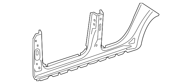 253-637-36-01 - Outer Rocker Panel 2017-2020 Mercedes-Benz | Mercedes ...