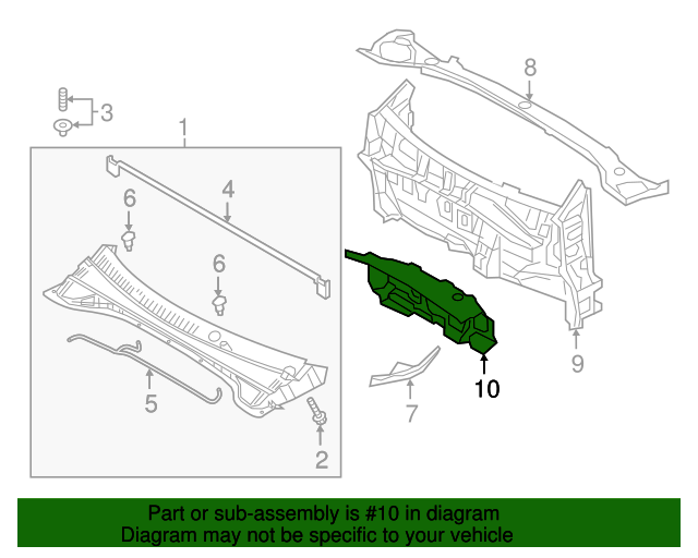 84130-G5000 - Insulator 2017-2021 Kia | Kia.Parts Store