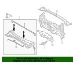 98630-2K100 - Washer Nozzle 2010-2022 Kia | Kia.Parts Store