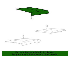 2021 Ford Bronco Soft Top Assembly VM2DZ-78501C25-B | OEM Parts Online