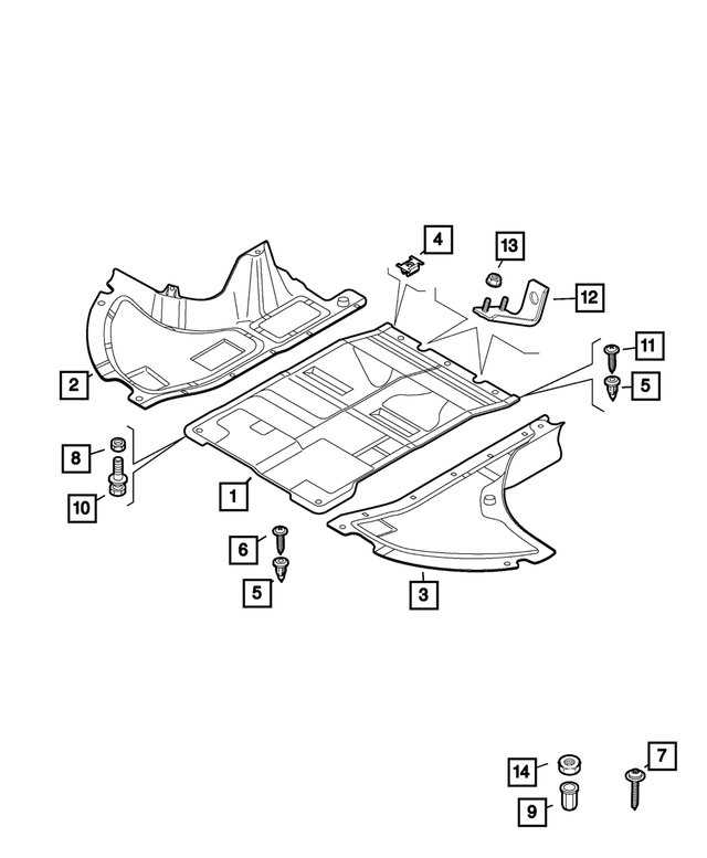 2014-2021 Ram OEM NEW Mopar 2014 - 2019 Ram Promaster 1500 2500 3500 2 ...