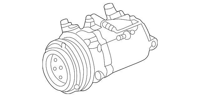 Genuine BMW 64-52-6-916-232 | A/C Compressor | FREE Shipping on Most ...