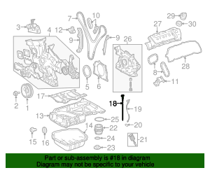 2005-2013 Toyota Dipstick 15301-0P020 | OEM Parts Online