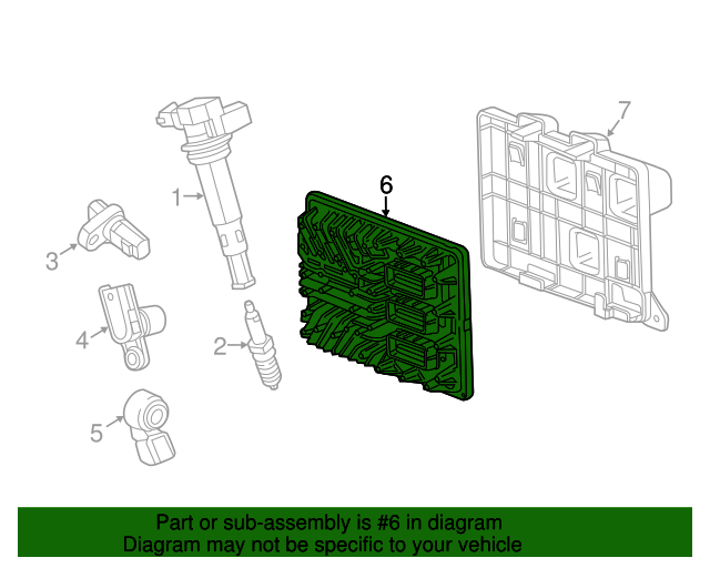 2015-2023 gm Engine Control Module 12725663 | OEM Parts Online