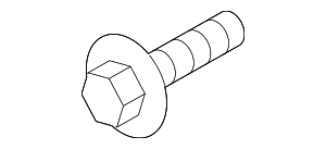 Genuine OEM Ford Part - Quarter Panel Assembly Lower Bolt W505423-S442 ...