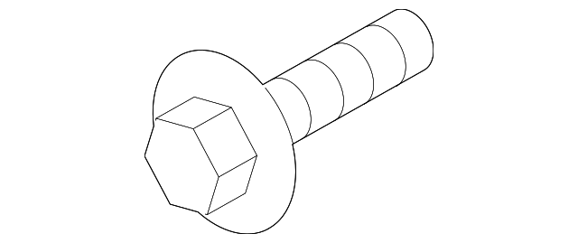 Genuine OEM Ford Part - Quarter Panel Assembly Lower Bolt W505423-S442 ...