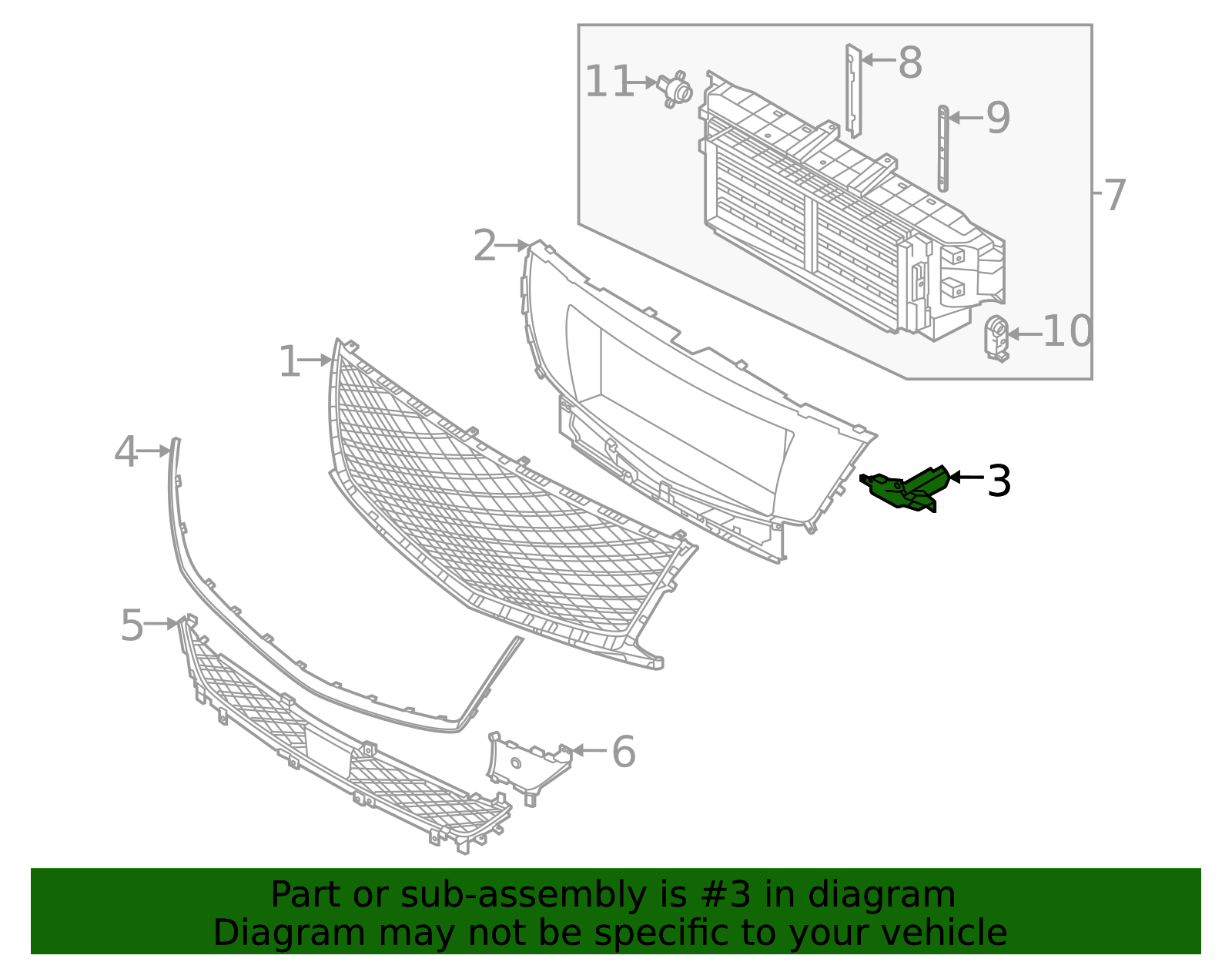 2021-2024 Genesis GV80 Reinforcement 86556-T6000 | OEM Parts Online
