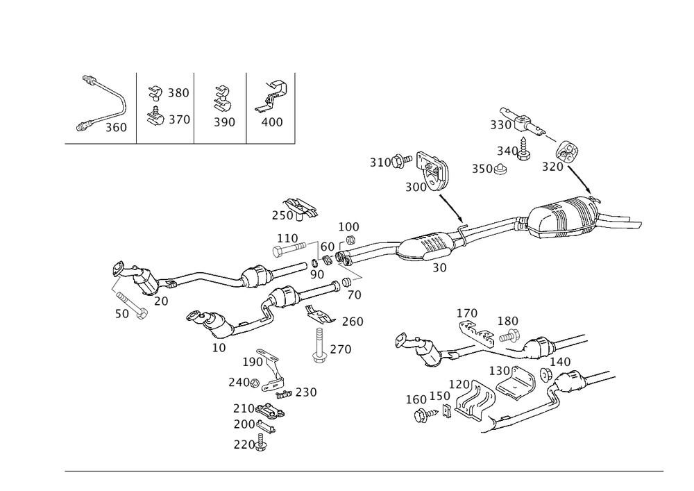 000-540-75-17 - Lambda Sensor 1990-2002 Mercedes-Benz | Mercedes-Benz ...