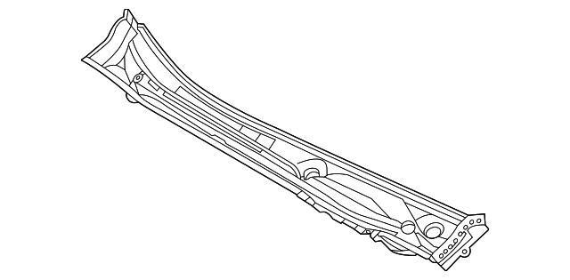 2020-2025 Nissan Sentra Cowl Grille 66862-6LB0A | Olympia Nissan ...
