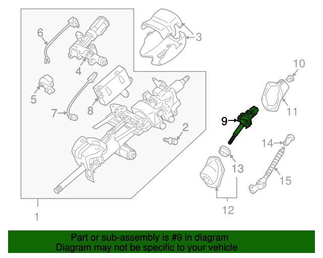 45220-60140 - Coupling Shaft - 2003-2009 Lexus GX470 | My L Parts