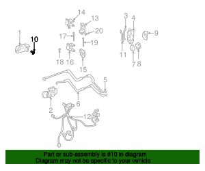 2001-2010 GM Door Lock Cylinder 15783575 GM | GMPartsDirect.com