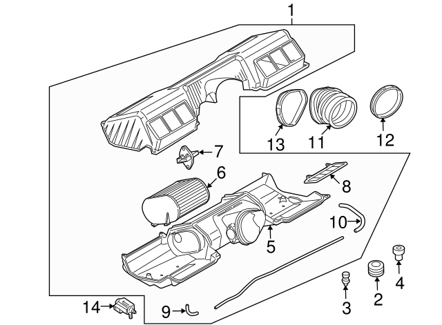 2009-2012 Porsche 911 Frame 997-110-240-30 | Sunset Porsche Parts