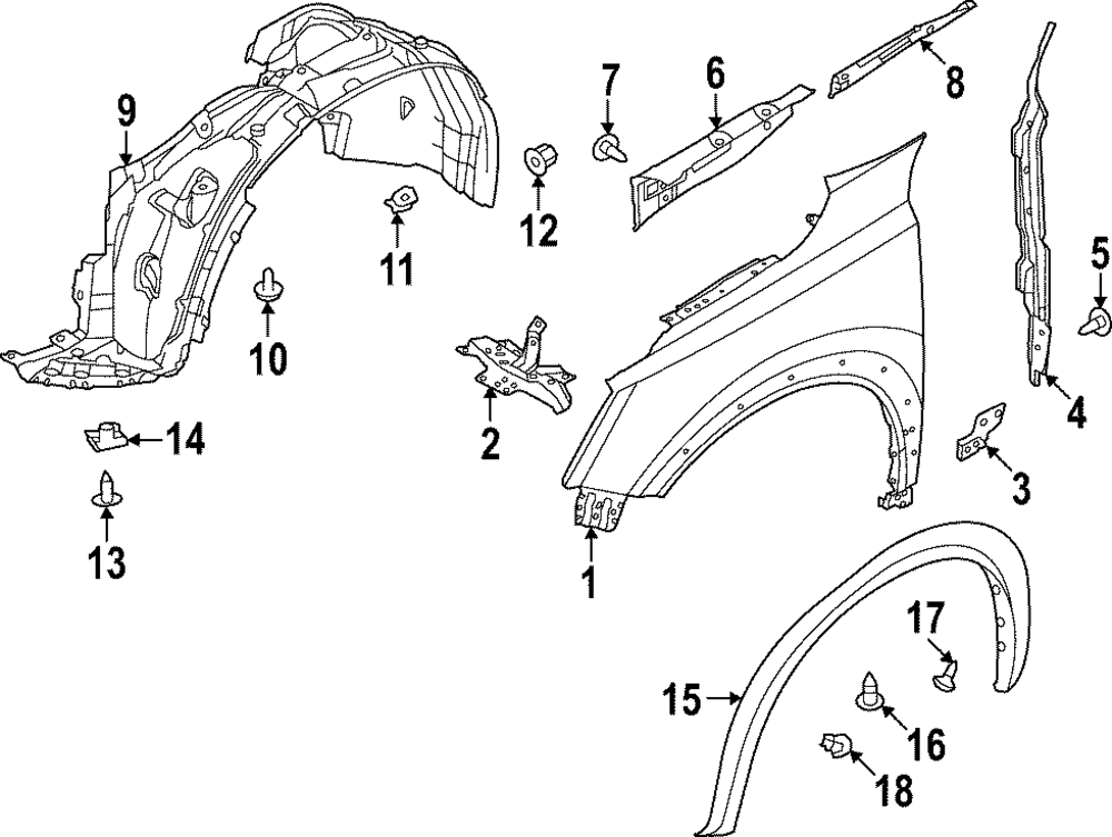 2022-2024 Nissan Pathfinder Protect Strip 66894-6TA1A | Hoffman Nissan ...