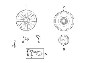 40700-CD001 - Sensor 2003-2007 Infiniti | INFINITI Parts & Accessories ...