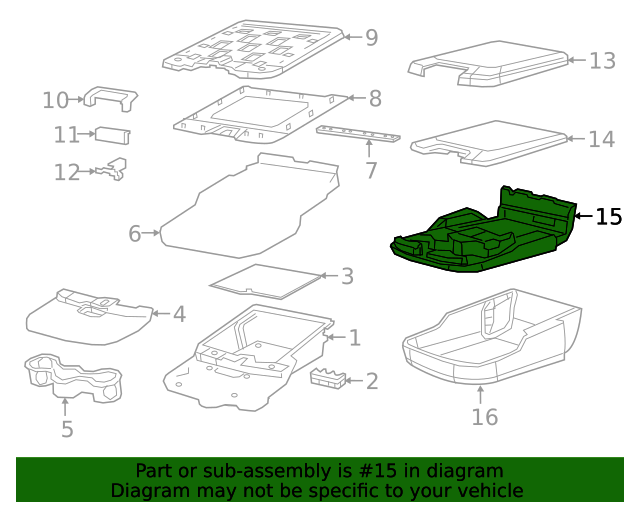 2019-2022 Ram Foam 68202499aa | TascaParts.com