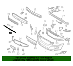 2010-2013 Volvo XC60 Trim Molding 31323085 | TascaParts.com