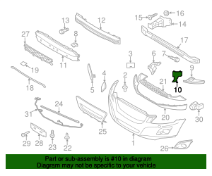30763420 - Lower Bracket - 2010-2013 Volvo XC60 | Volvo OEM Parts Direct