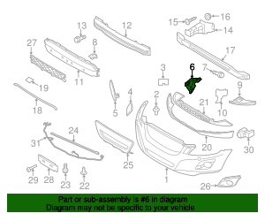 30763436 - Outer Bracket - 2010-2013 Volvo XC60 | Volvo OEM Parts Direct
