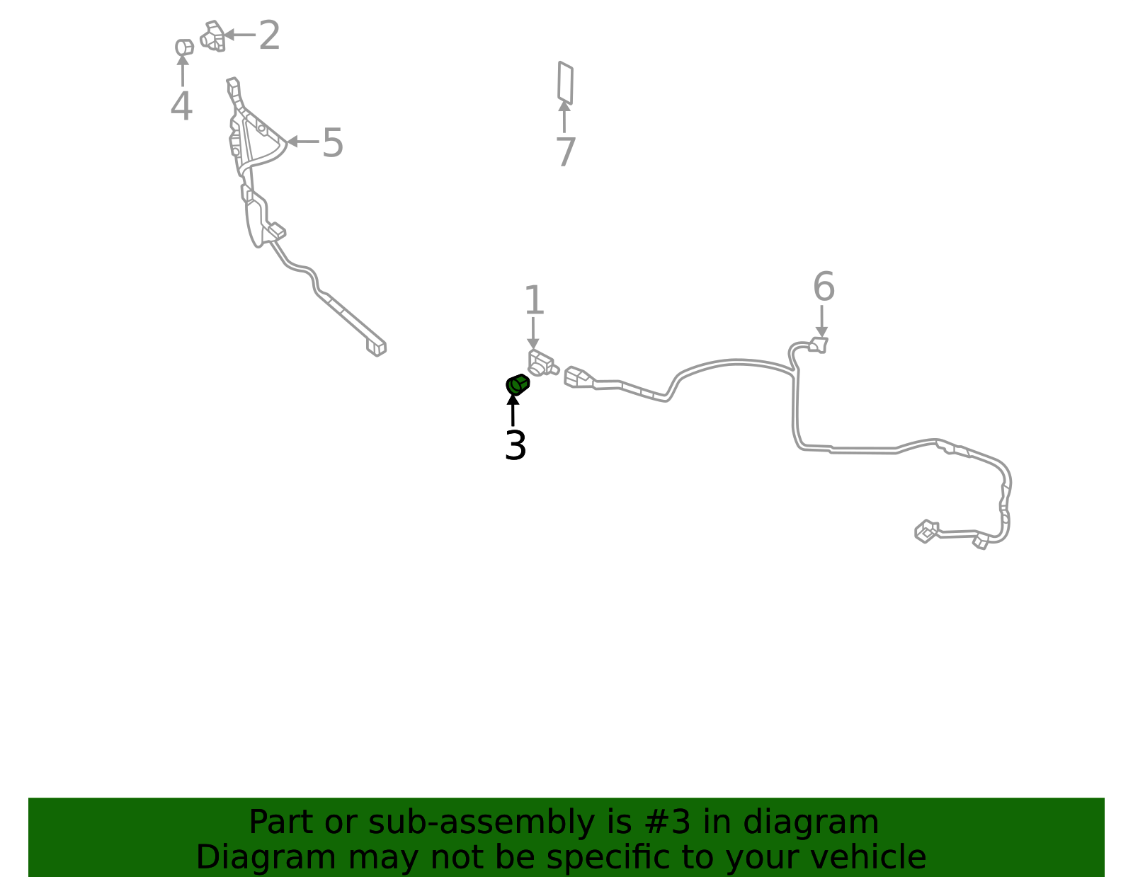 TK58-67-UC5-E4 - Sensor Retainer 2016-2023 Mazda CX-9 | AutoNation Parts