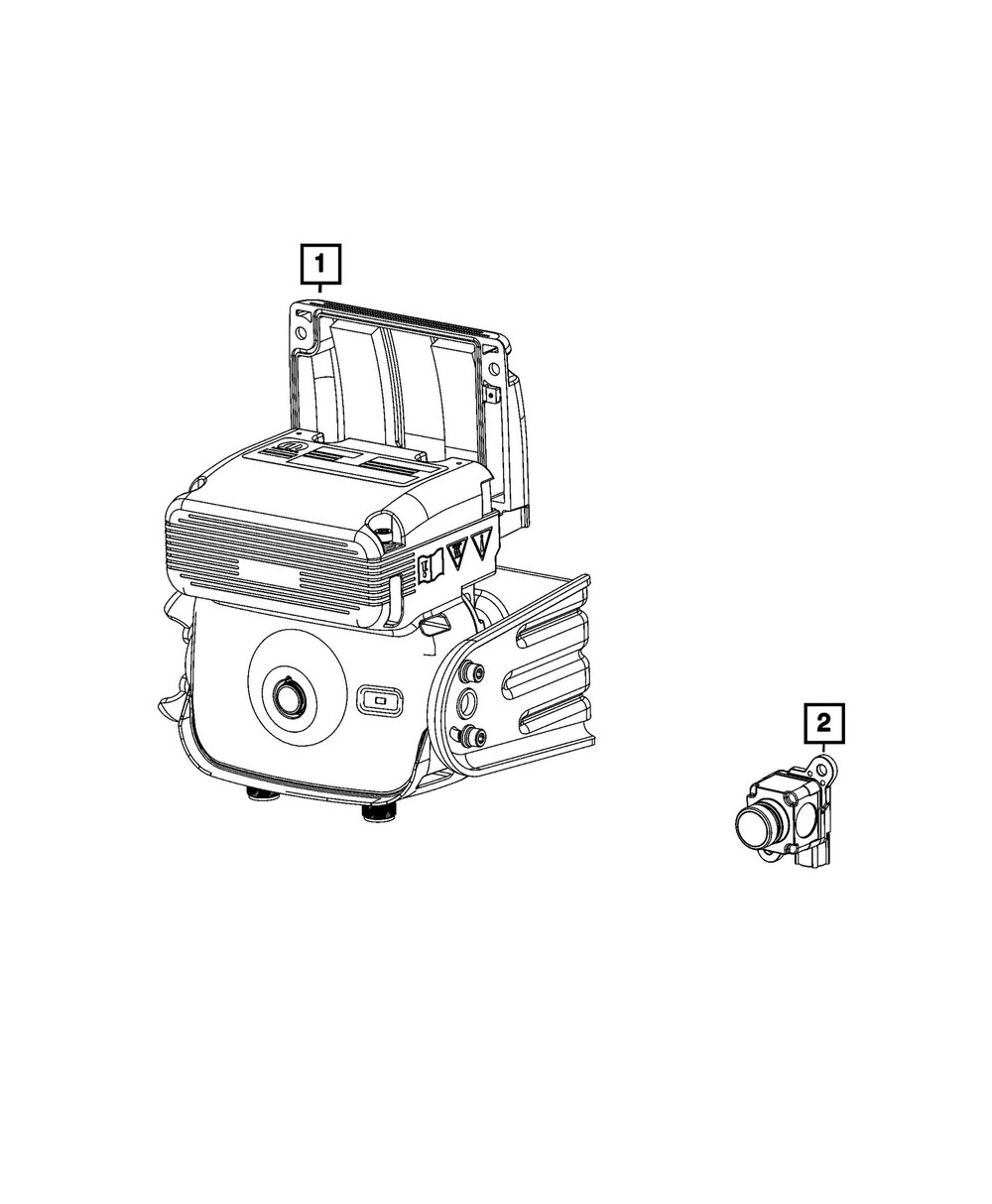 2023-2025 Ram Rear View Camera 68528332AA | Mopar eStore