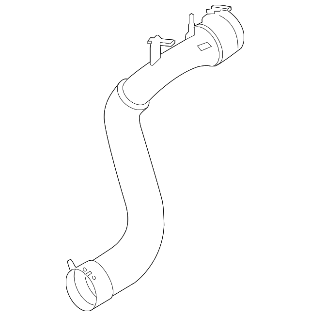 2021-2023 Ford Bronco Inter-Cooler Hose MB3Z-6F073-A | OEM Parts Online