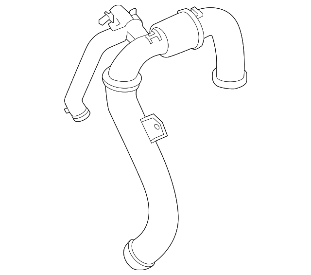 2021-2023 Ford Bronco Upper Duct MB3Z-6C646-B | OEM Parts Online