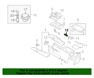 6R3Z-19N236-A - Power Outlet 2005-2025 Ford | Ford Parts Direct