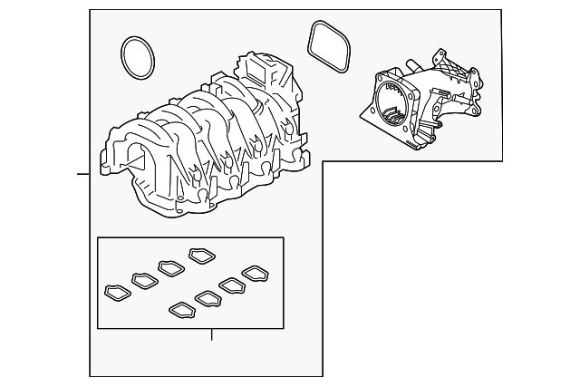 Genuine OEM Ford Part - Intake Manifold HC3Z-9424-G | Genuine OEM Ford ...