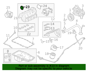 2013-2022 Ford Gasket AL3Z-9E936-A | OEM Parts Online
