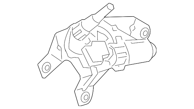 2010-2017 GM Rear Window Wiper Motor 25788749 GM | GMPartsDirect.com