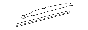 19432589 - Rear Window Wiper Blade, 12.98 in - 2010-2017 GM | OEM Parts ...