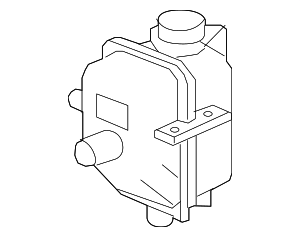 2017-2023 Chevrolet Bolt EV Drive Motor Battery Radiator Surge Tank ...