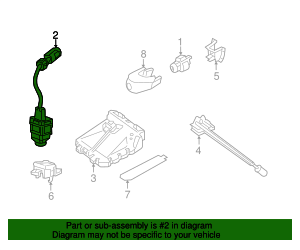 212-905-27-02 - Park Assist Camera 2014-2015 Mercedes-Benz ...