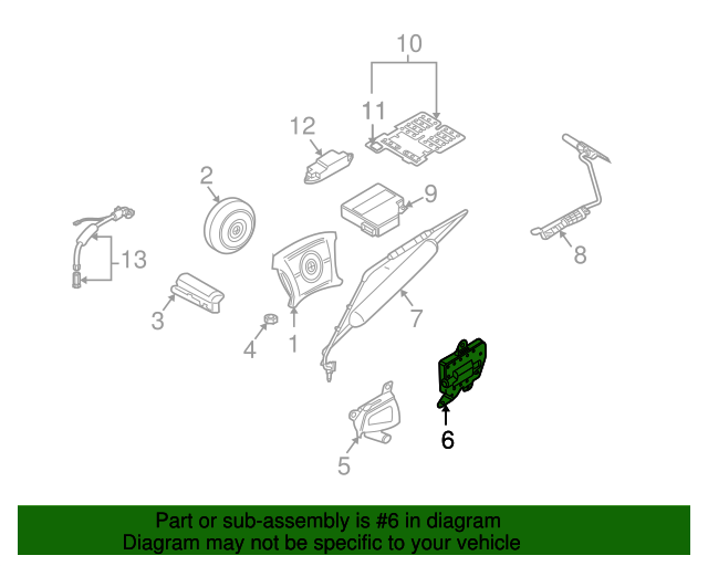 Genuine BMW 72-12-7-072-628 | Side Impact Inflator Module | FREE ...