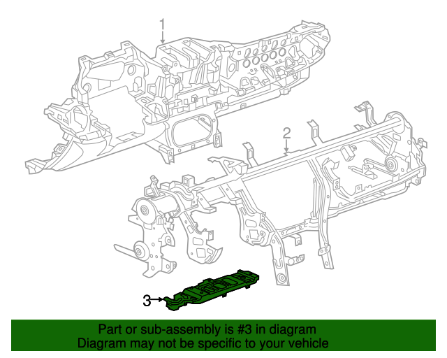 23369650 GM Lower Bracket | GM Parts Store