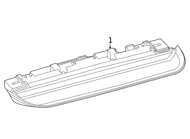 2024 Toyota GR Supra High Mount Lamp 81570-WAA02 | Toyota Parts Center