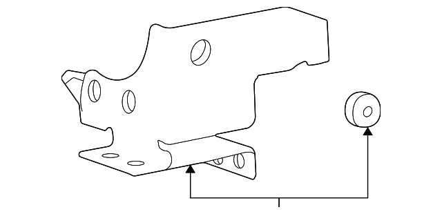 1999-2003 Hyundai Sonata Modulator Bracket 58960-38004 | Hyundai ...
