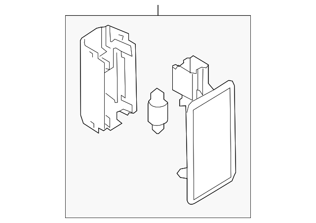 26490-ED000 - Luggage Lamp - 2007-2020 Nissan | Conicelli Nissan Parts