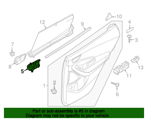 2013-2019 Hyundai Handle, Inside 82620-2W000-SDH | OEM Parts Online