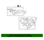 1994-2021 GM OEM NEW 1994-20 Radiator Grille Retainer Nut Seat Heater ...