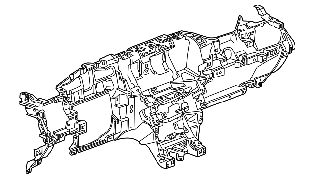 2014-2015 Chevrolet Impala Instrument Panel Carrier 23426472 ...