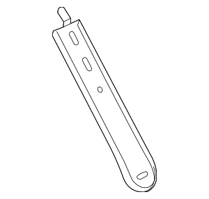 2010-2020 GM Reinforced Beam Lower Brace 13222650 | GMPartsDirect.com