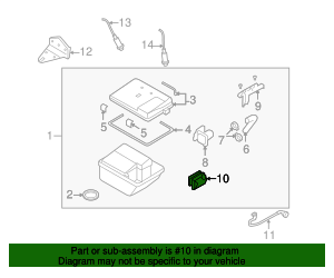 2005-2014 Porsche Vapor Canister Filter 997-201-501-01 | AutoNation Parts