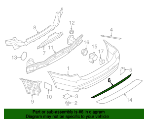 51127488351 - 2019-2022 BMW Lower Trim (51-12-7-488-351) | BMW of South ...