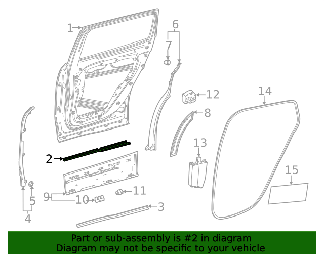 247-737-68-00 - Upper Seal 2020-2021 Mercedes-Benz GLB 250 | Mercedes ...