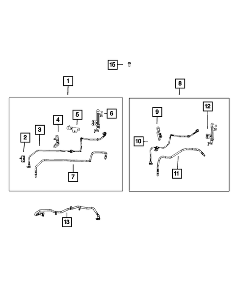 Fuel Lines and Tubes for 2024 Jeep Wrangler | Mopar eStore